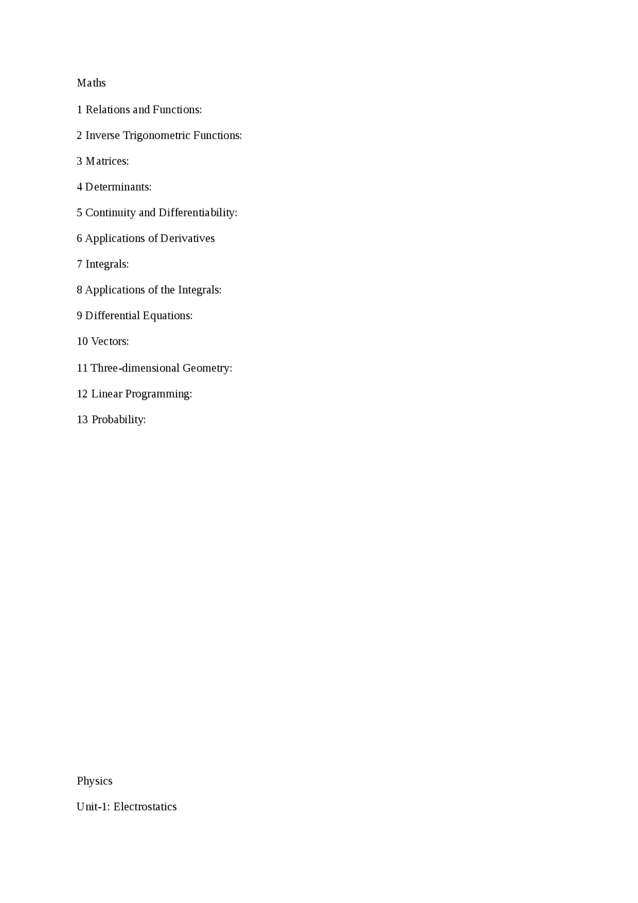 Maths Exams Applied Mathematics Docsity