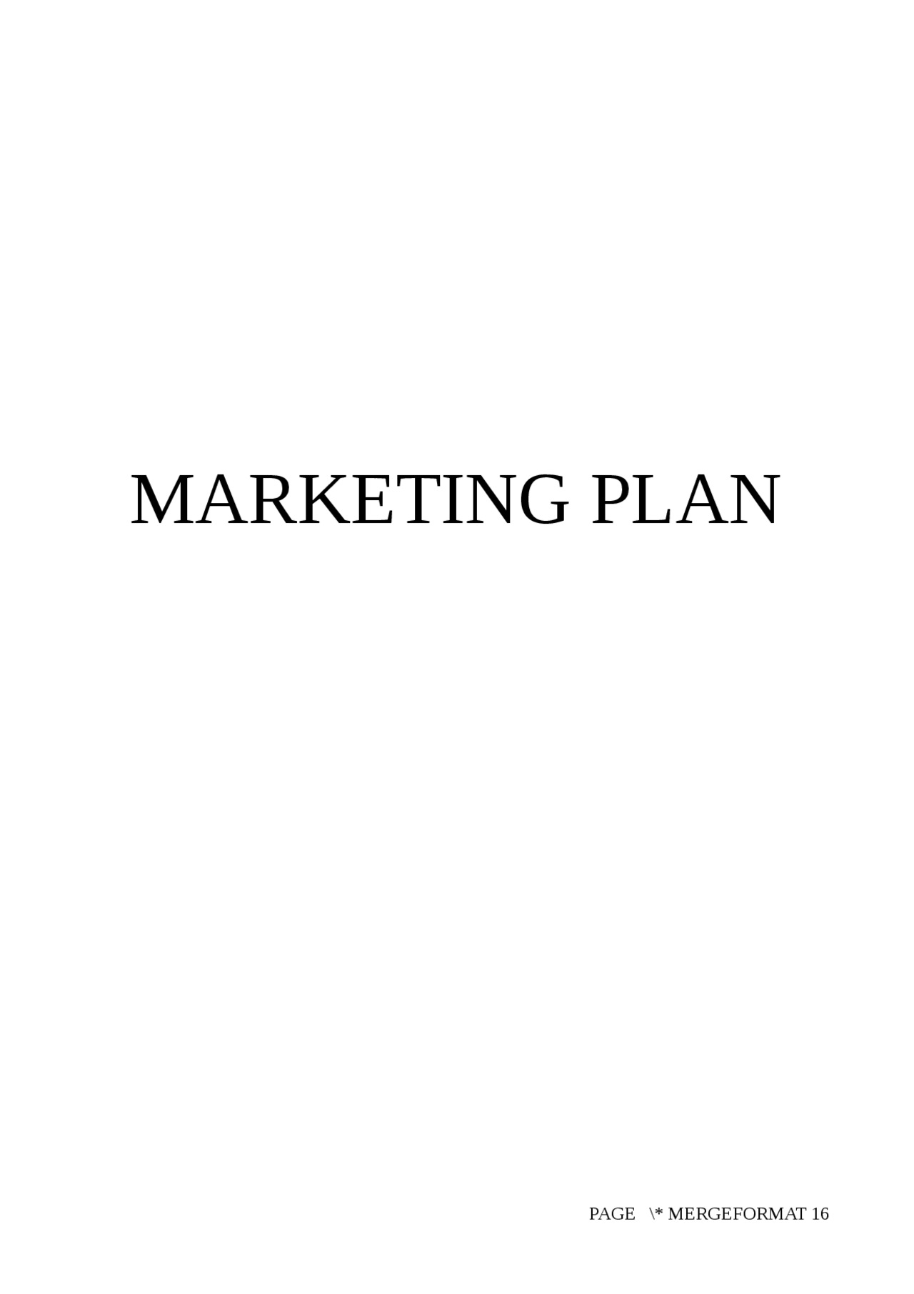 Primer Marketing Plana Majska Ruža Vodiči Projekti Istraživanja