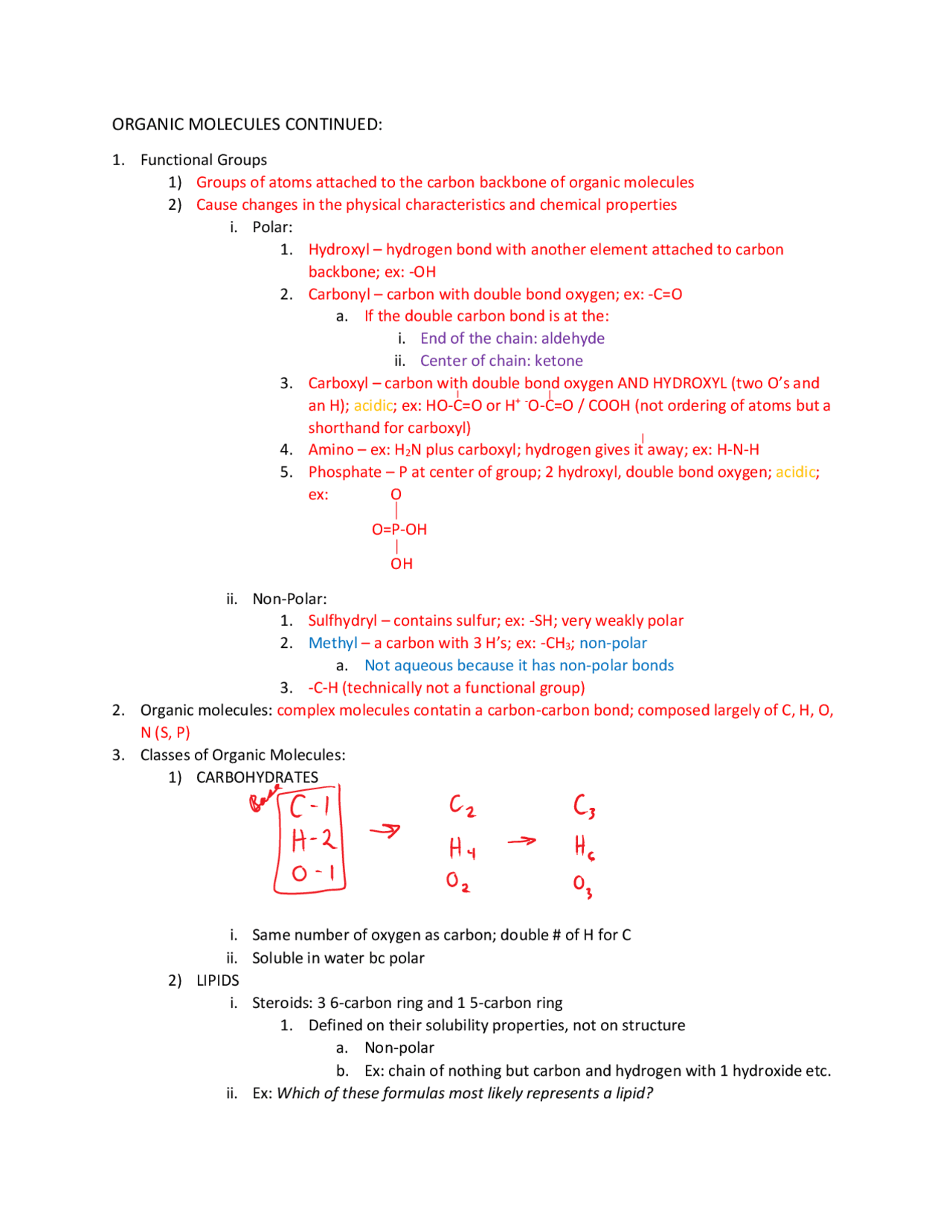 Organic Chemistry: Functional Groups and Organic Molecules - Prof. E ...
