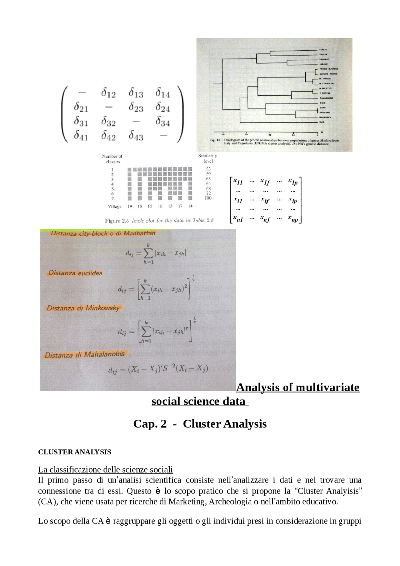 Analysis Of Multivariate Social Science Data Docsity