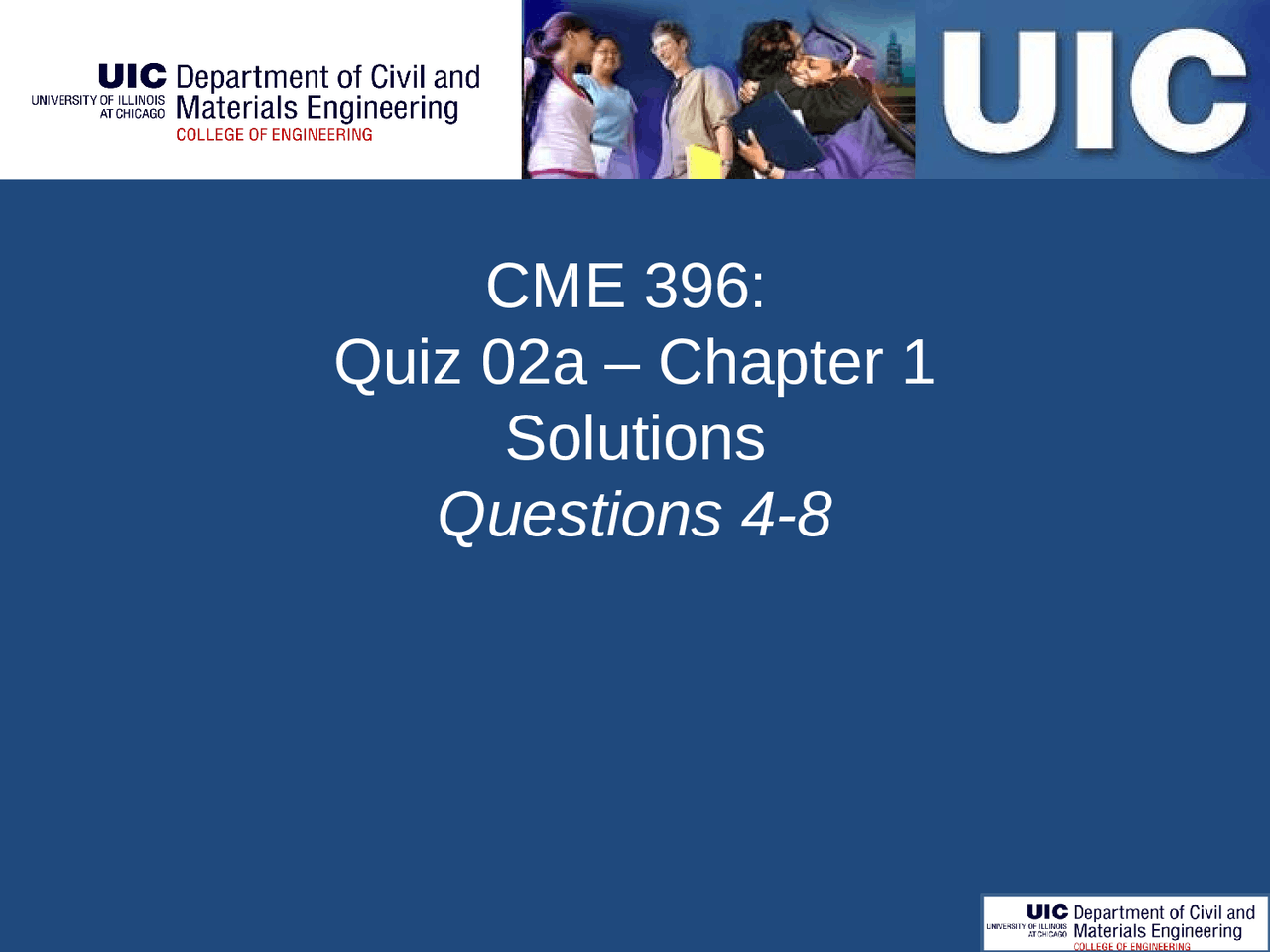 Quiz 2 Solutions For Senior Design I Cme 396 Docsity