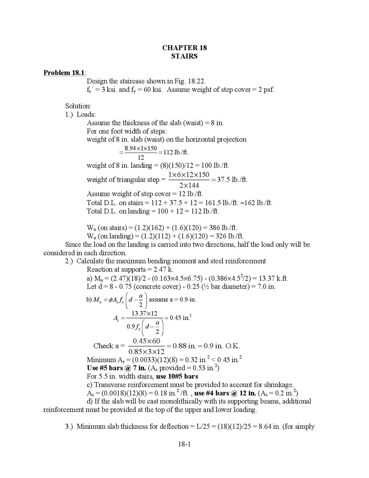 Homework 5 Problems With Solutions Advanced Concrete Structures