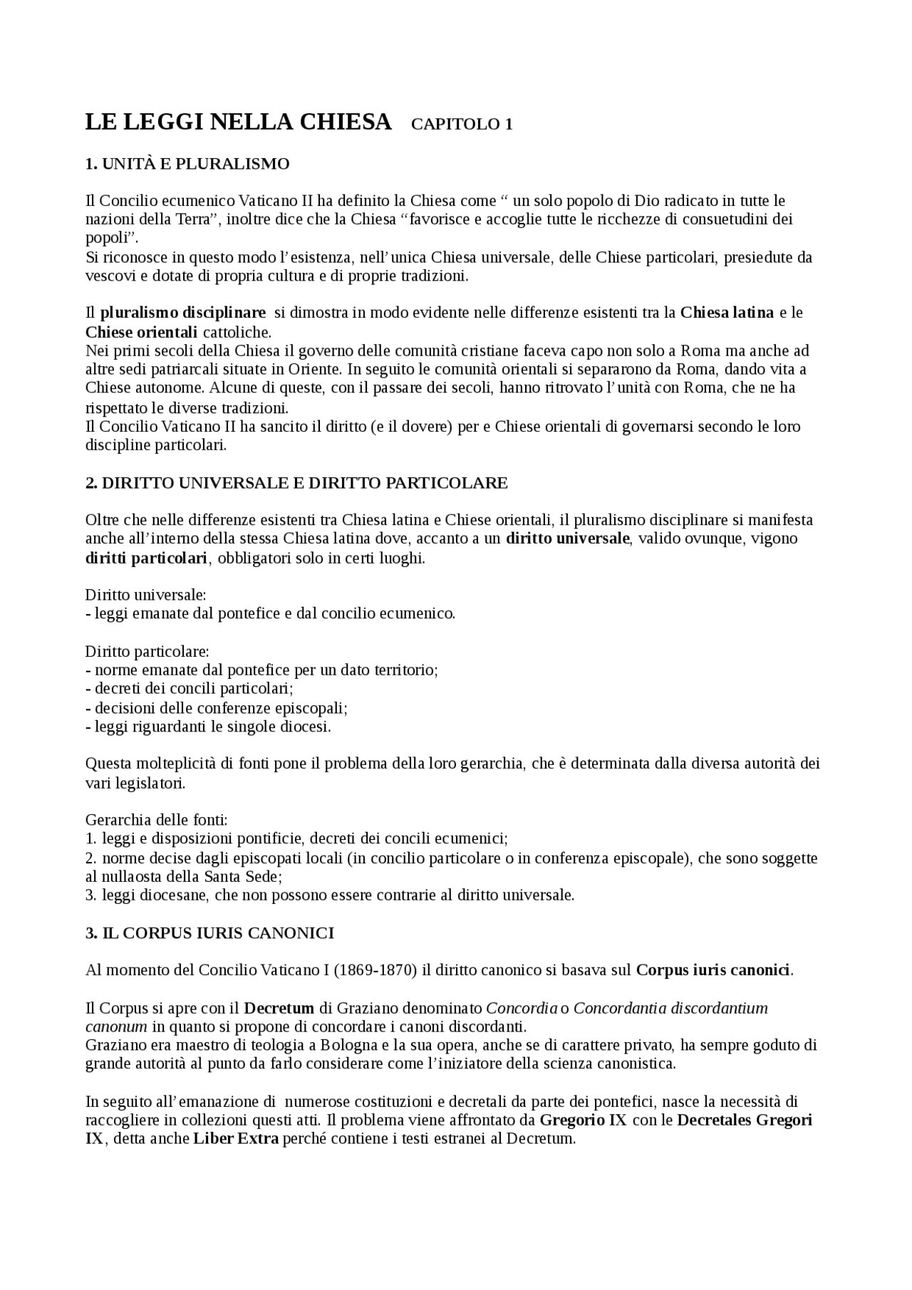 Le Basi Del Diritto Canonico Giorgio Feliciani Docsity