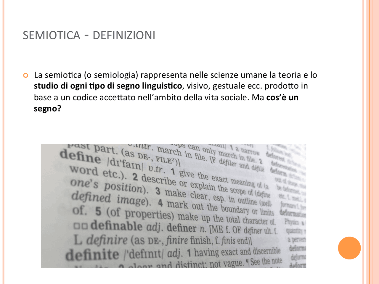 Slide Semiotica 2016 Docsity