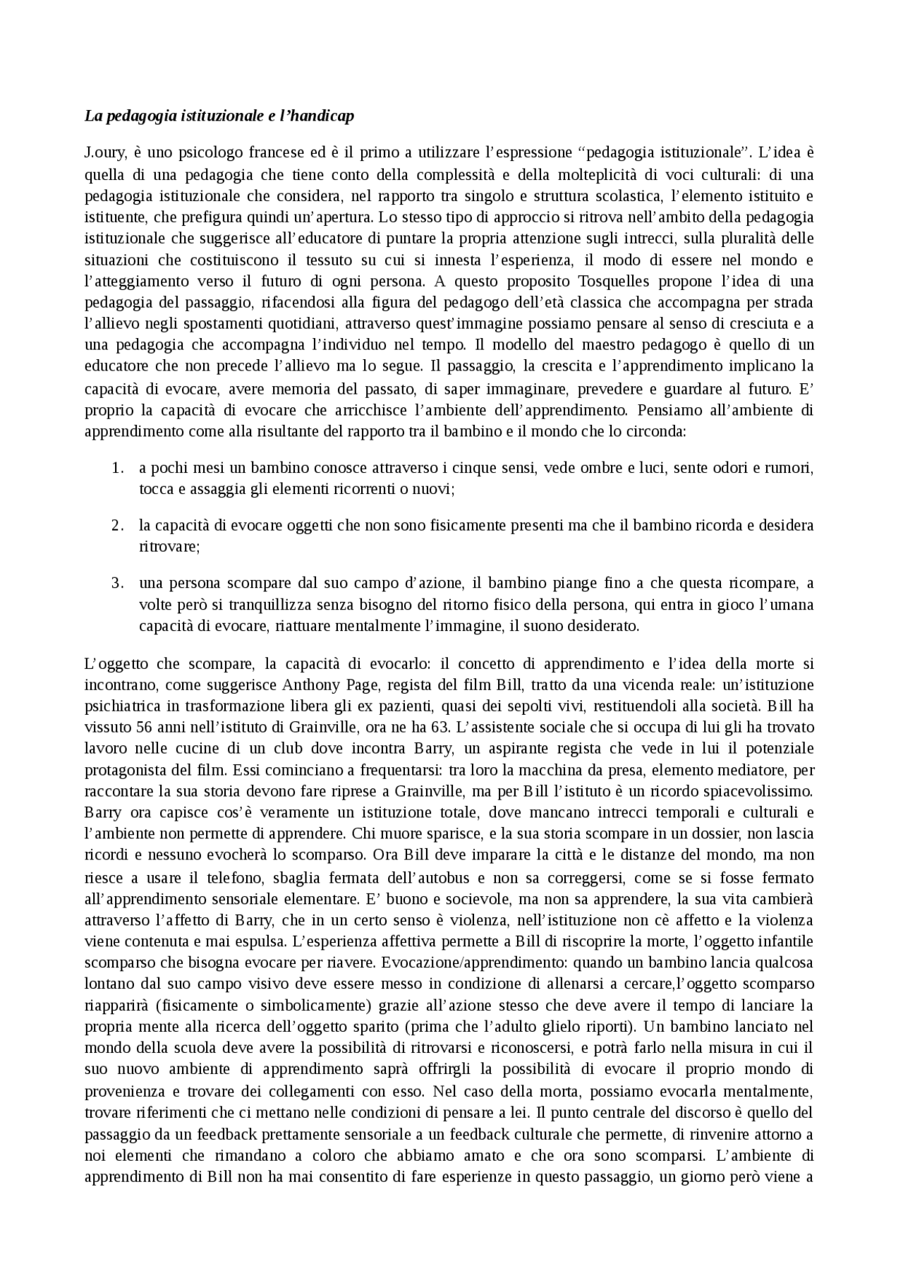 4 Relazioni Educative Ed Apprendimento 4 Docsity