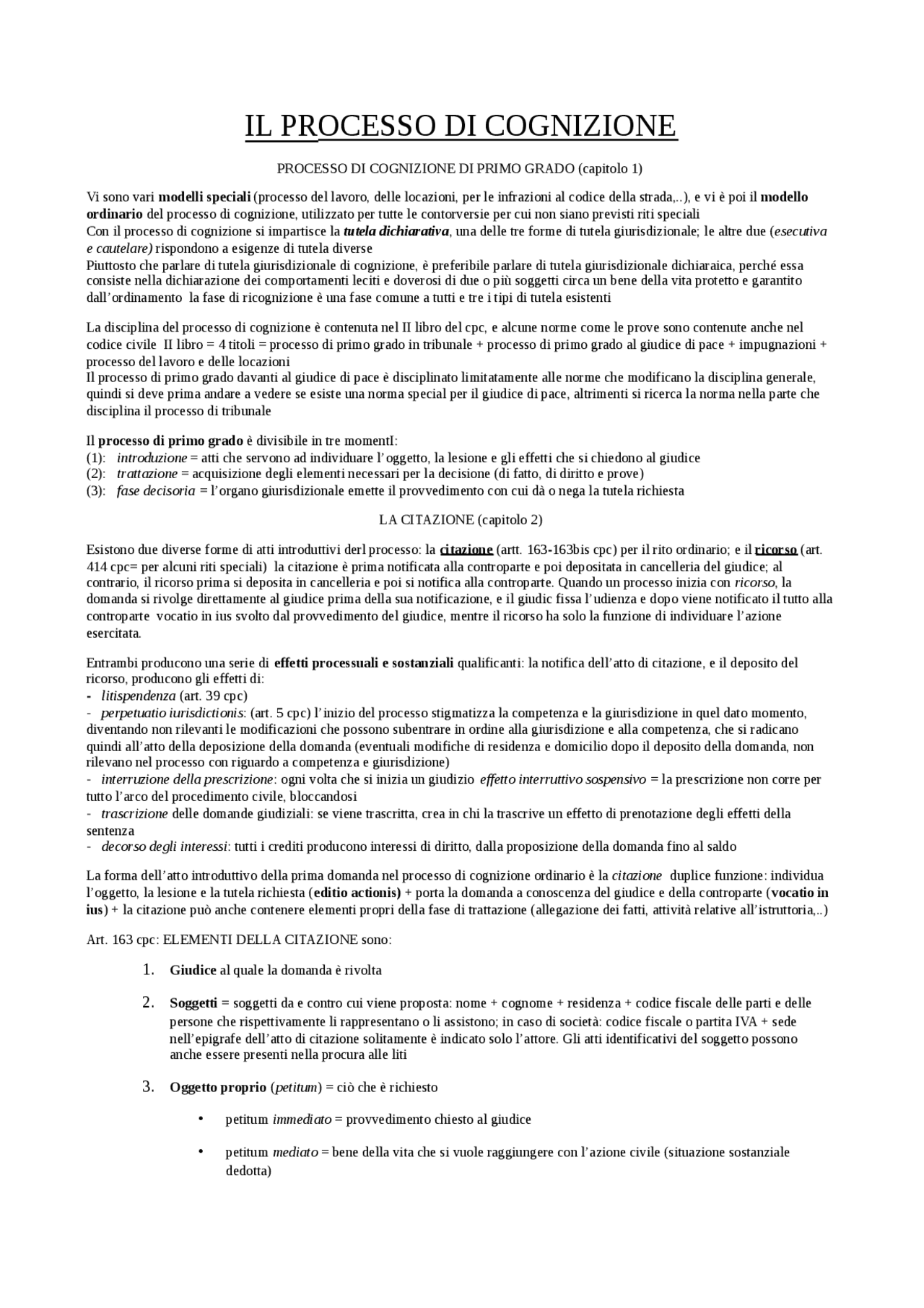 Diritto Processuale Civile Luiso Volume Secondo Il Processo Di