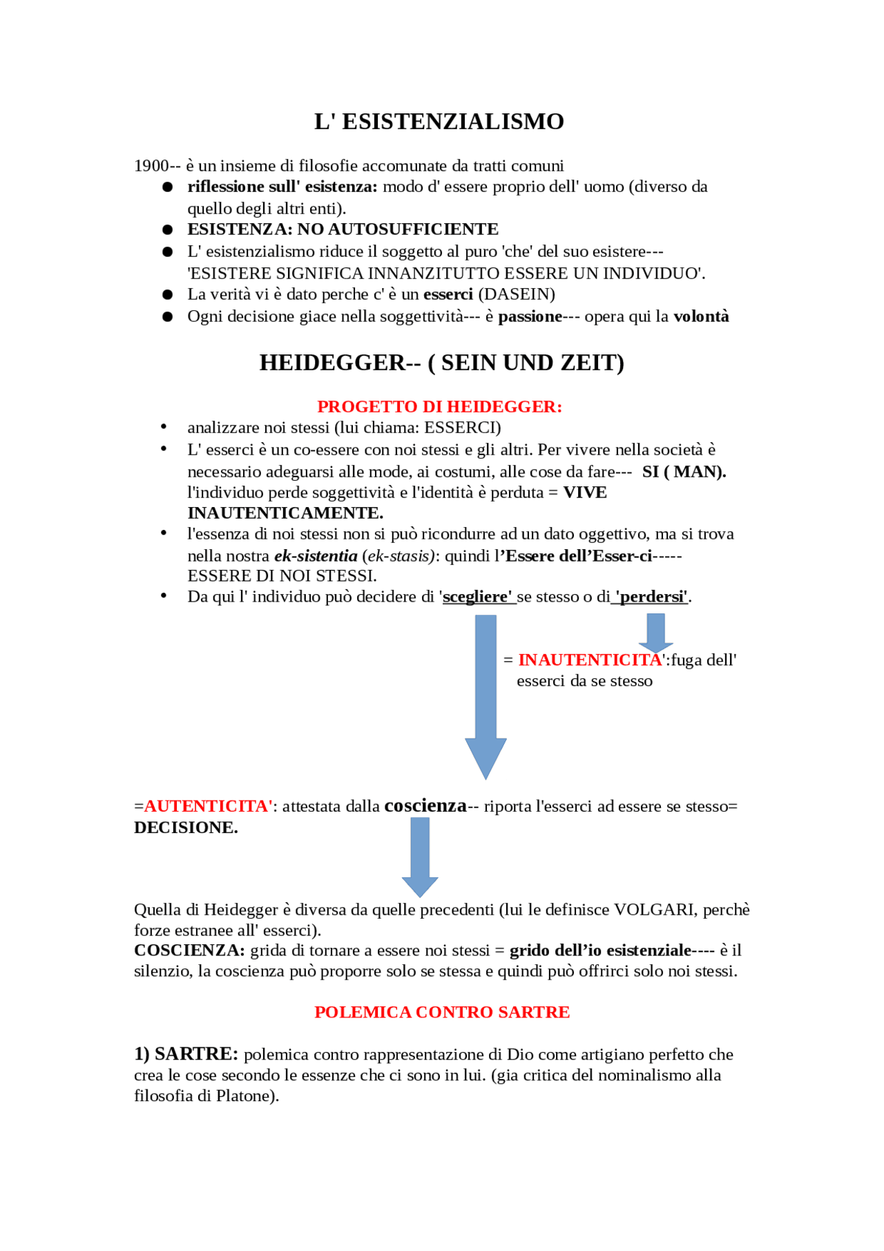 Heidegger Docsity