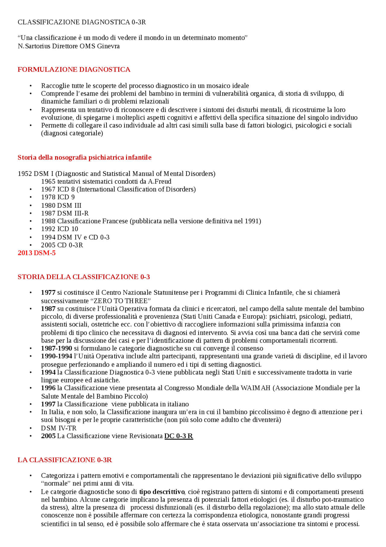 Riassunto Cd 3 R Docsity