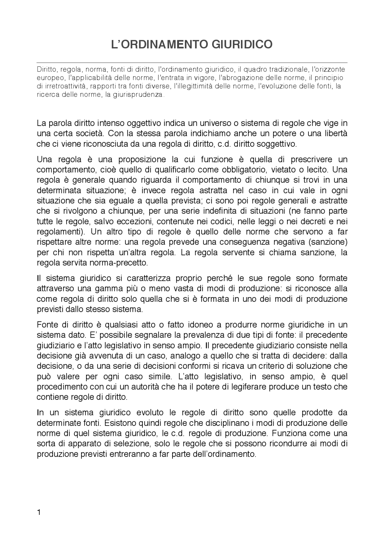Riassunto Testo P Zatti Docsity