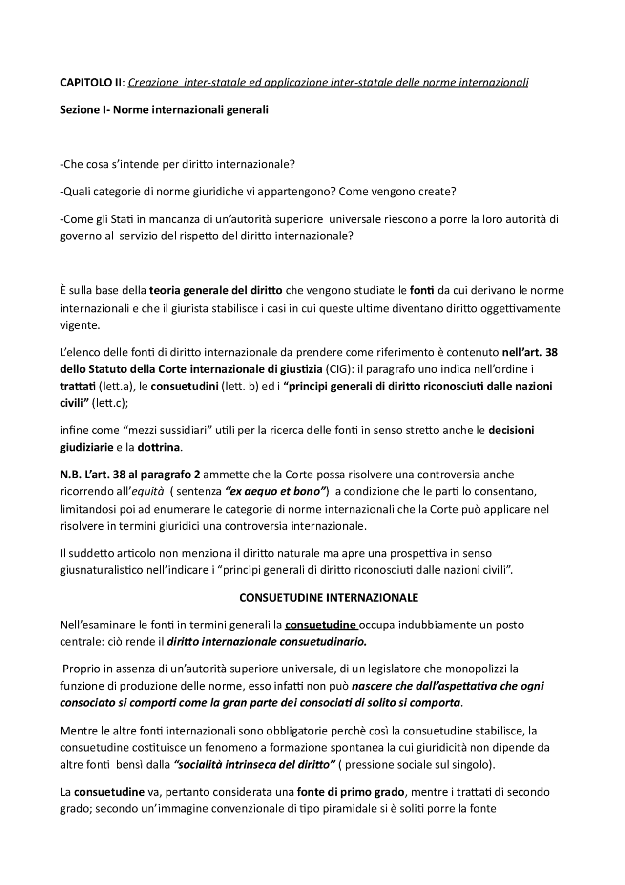 Carlo Focarelli Diritto Internazionale 2014 Pdf Parte 1 Docsity