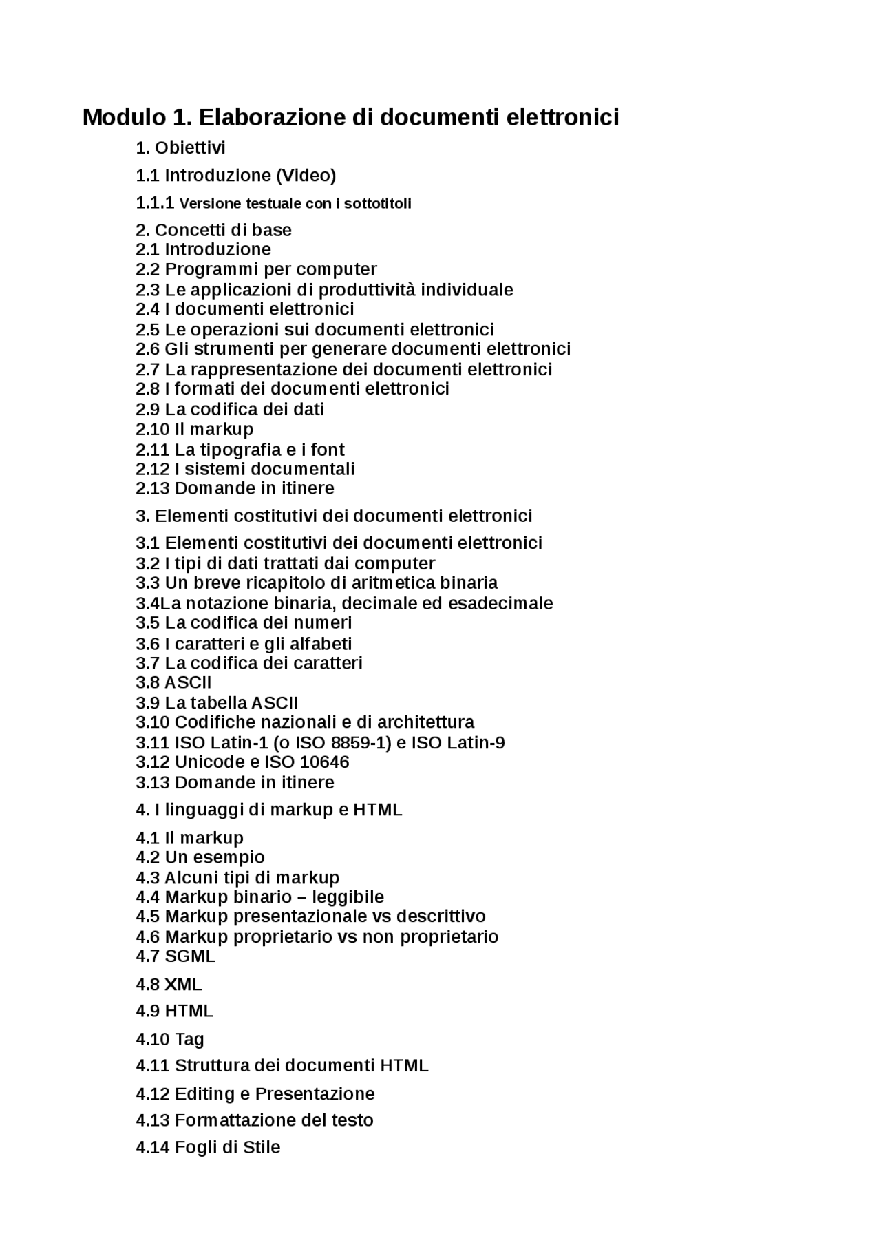 Libro Informatica Di Base Docsity