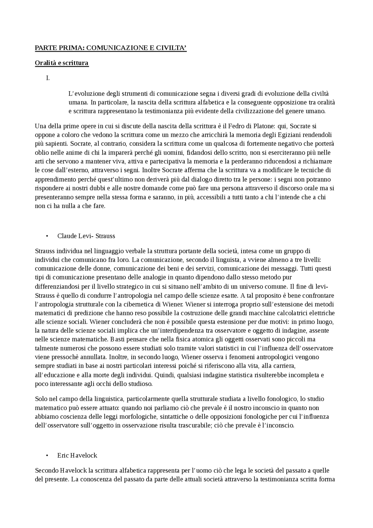 La Comunicazione Maestri E Paradigmi Parte 1 Docsity