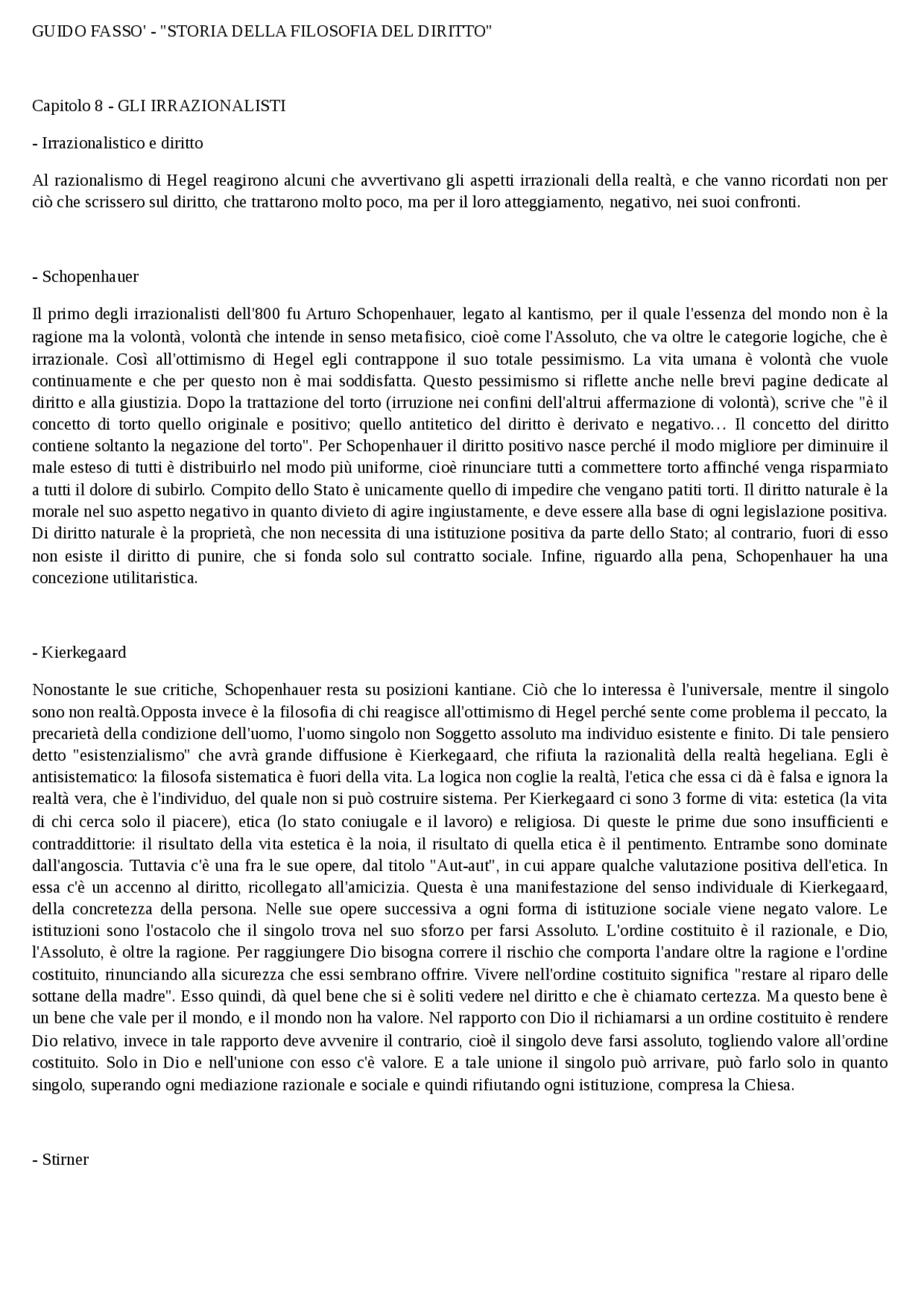Guido Fassò Docsity