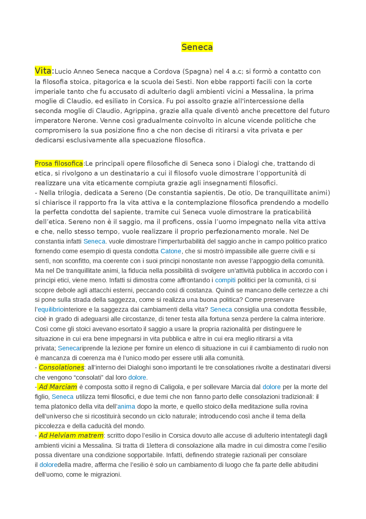 Seneca Docsity