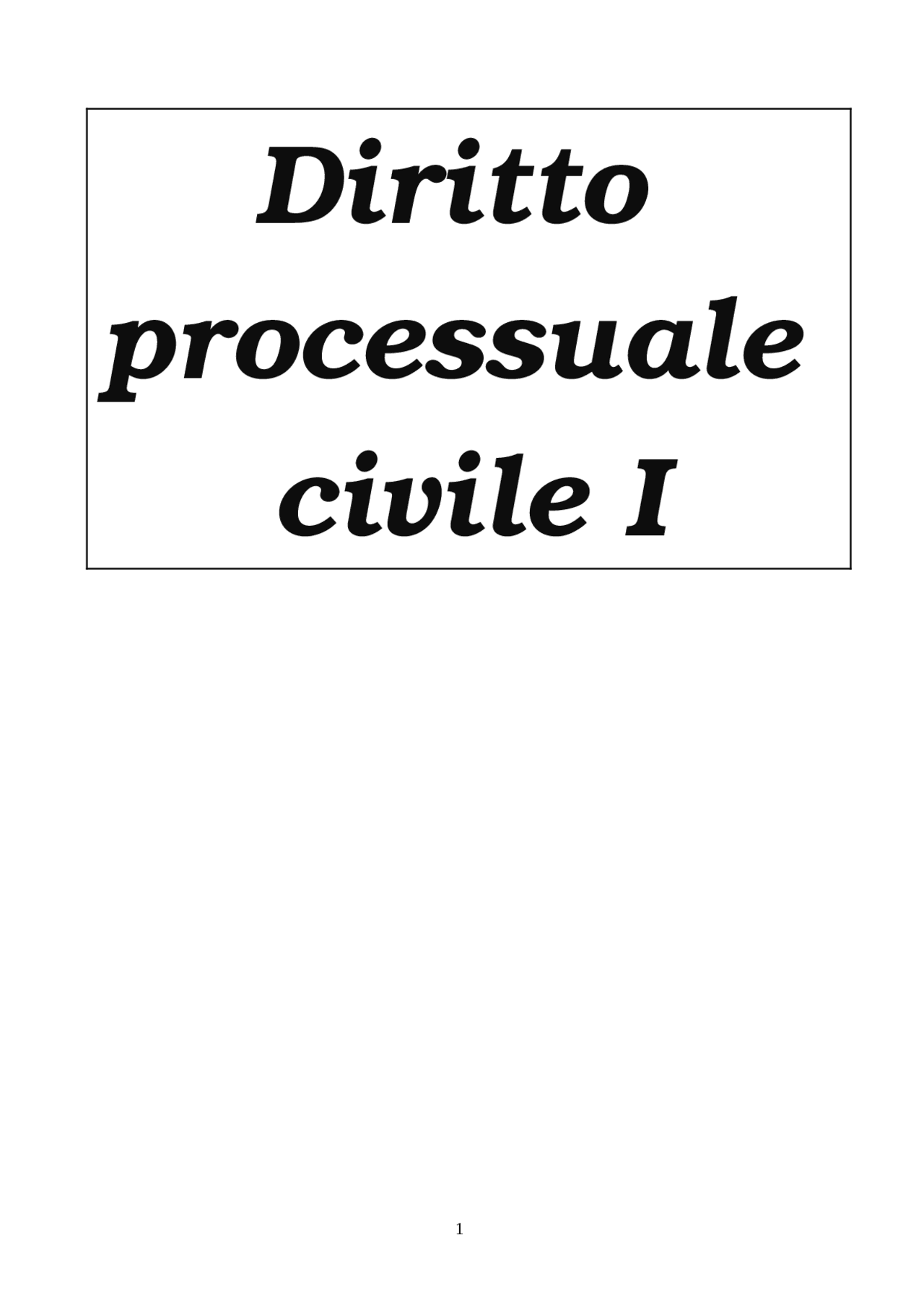 Procedura Civile I Riassunti Luiso Volumi I E Ii Docsity