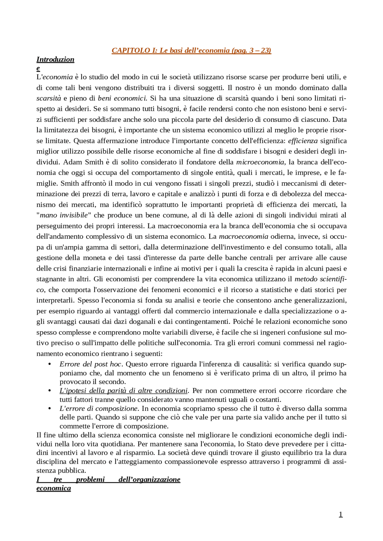 Economia samuelson, william d. nordaus, carlo a. bollino - Docsity