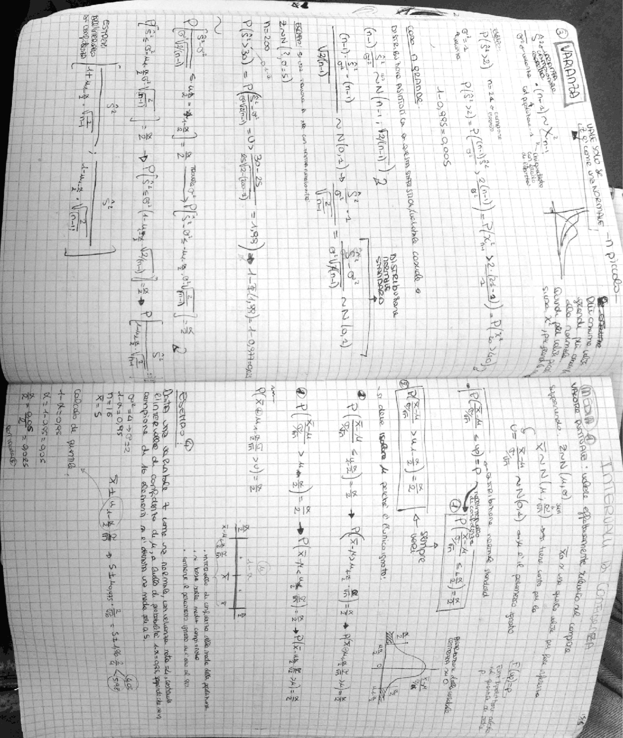 Varianza Statistica Docsity