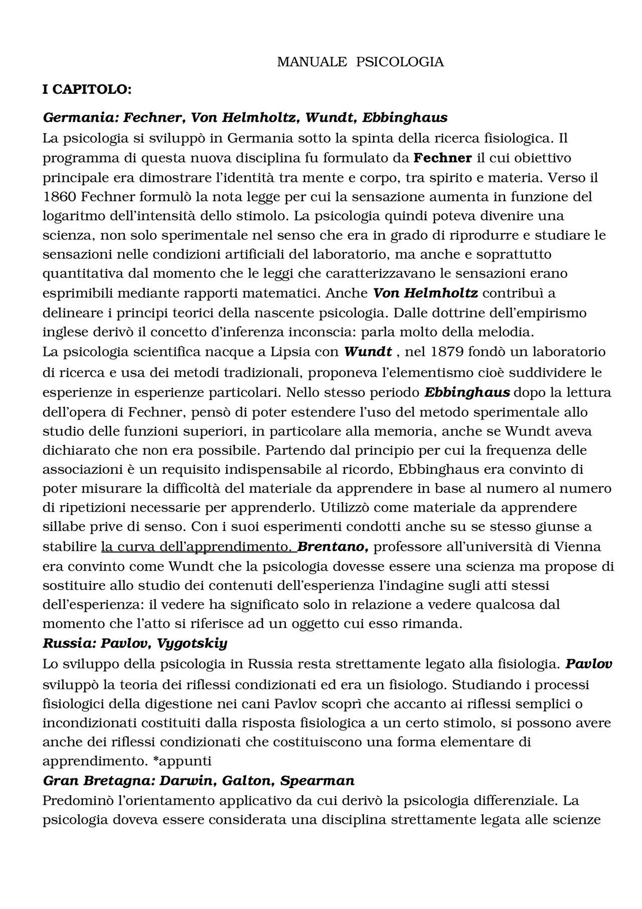 L Mecacci A Cura Di Manuale Di Psicologia Generale Giunti Firenze