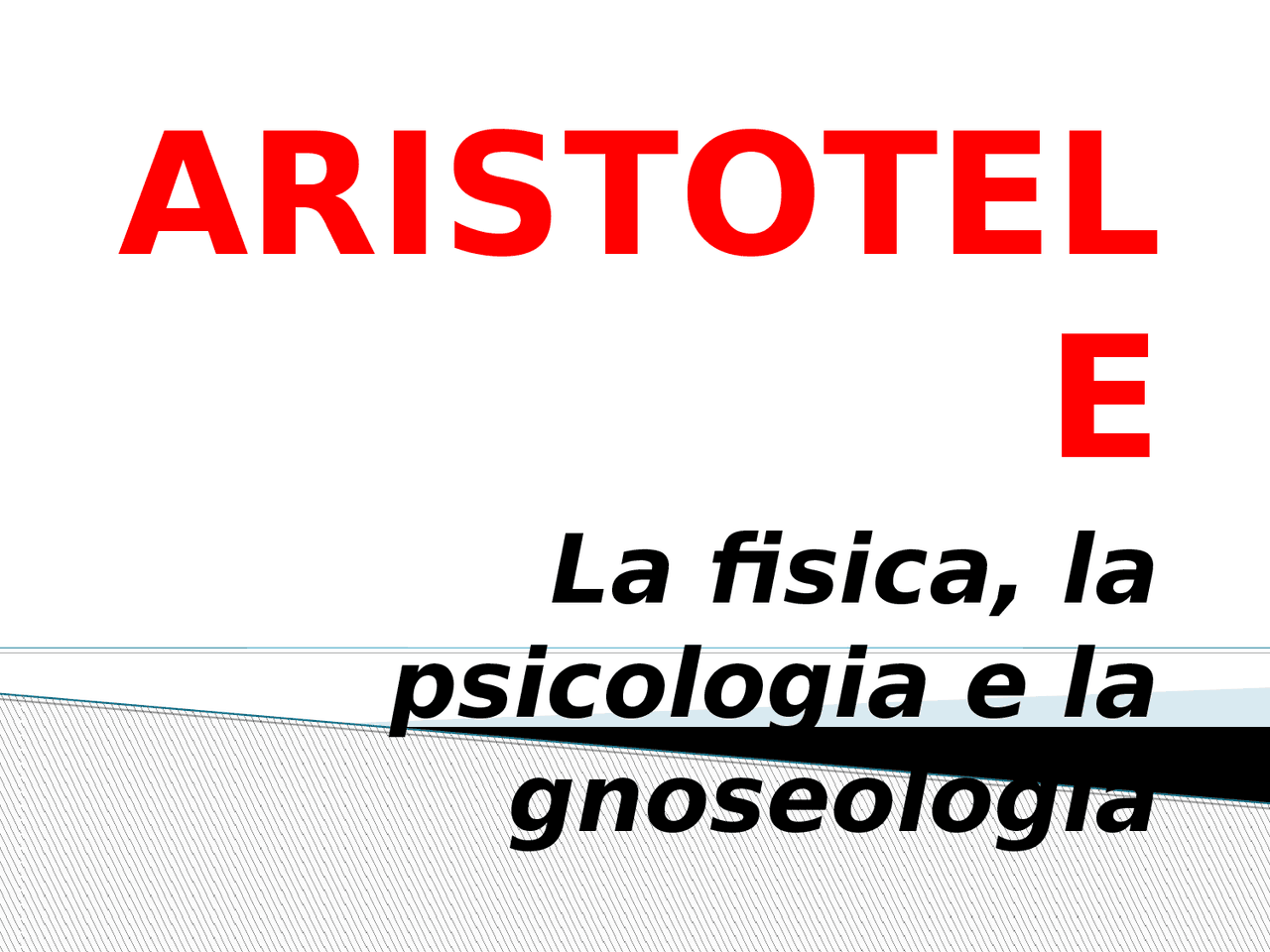Aristotele Docsity