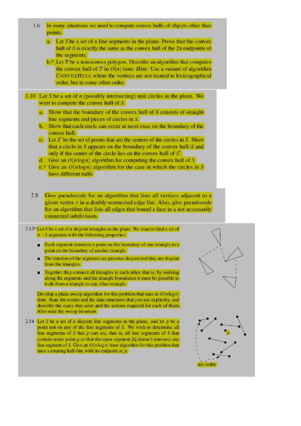 4 Solved Questions On To Show Boundary Of Consists Of Straight Lines