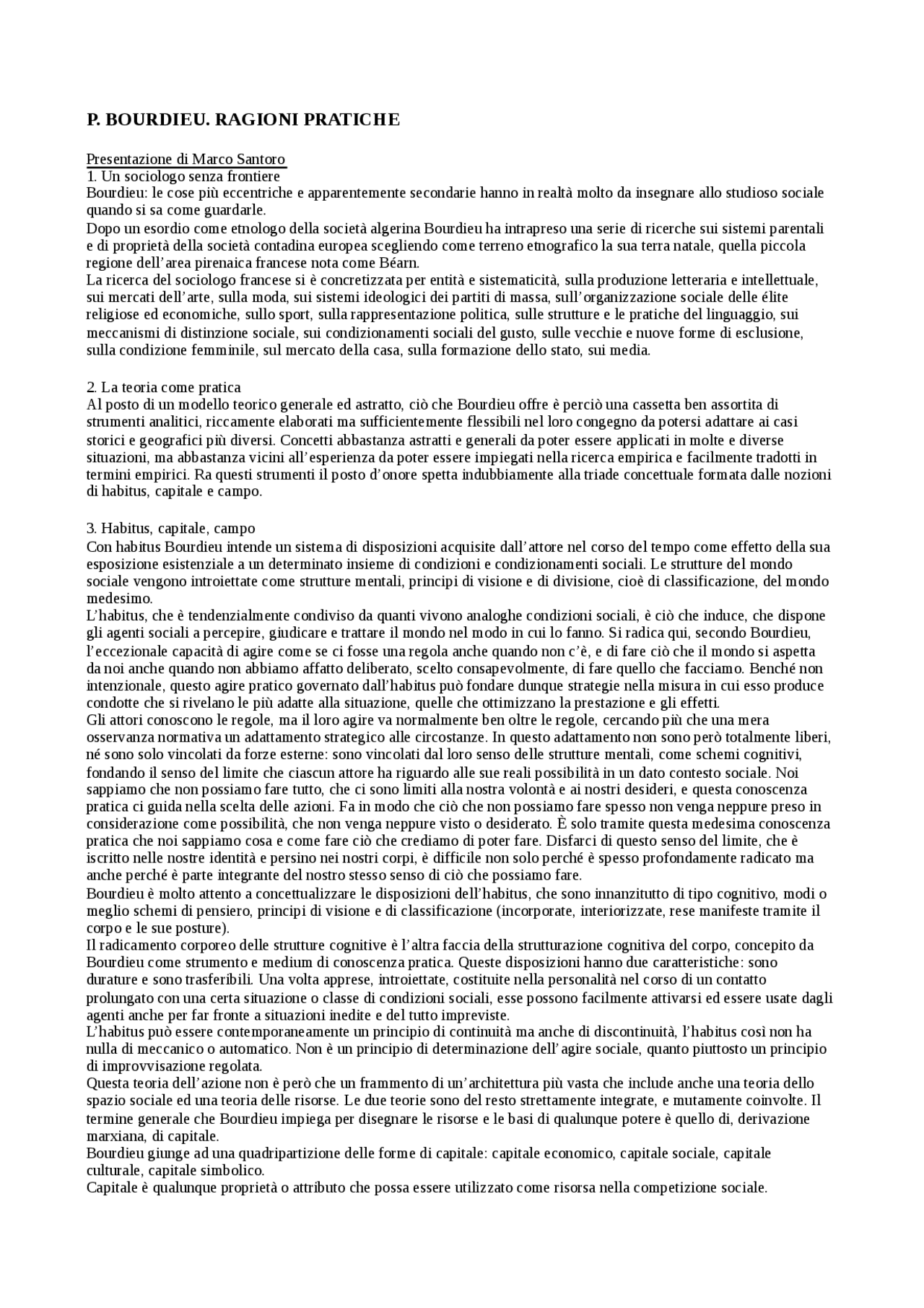 Ragioni Pratiche Docsity