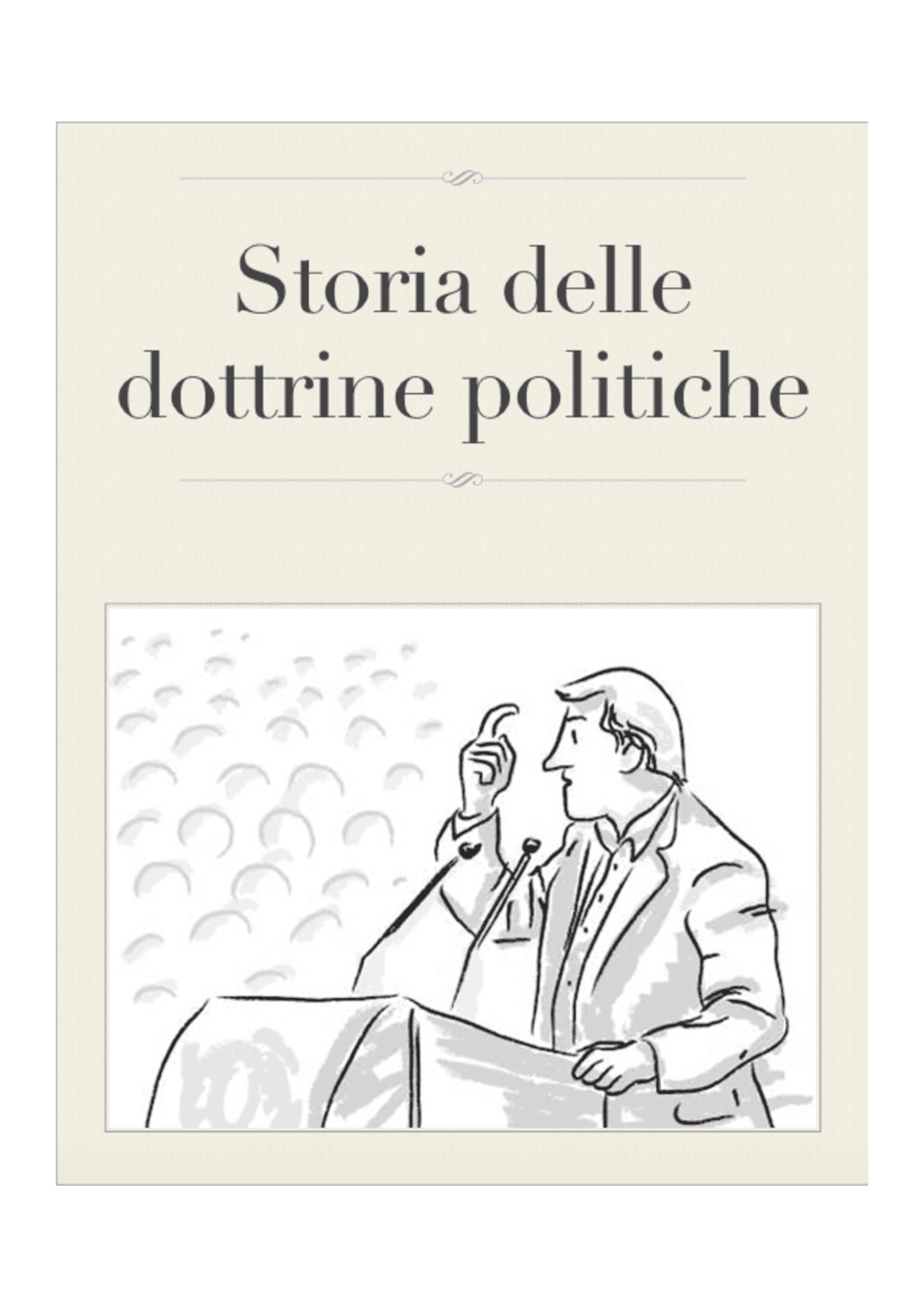 Riassunto Storia Delle Dottrine Politiche Daddio Docsity