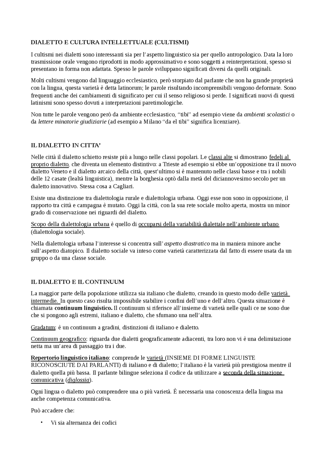 Carla Marcato Dialetto Dialetti Italiano Bologna 2002 Docsity