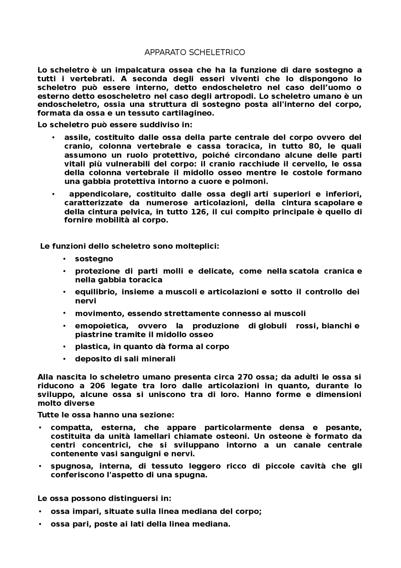 Cellule somatiche e germinali | Appunti di Biologia | Docsity