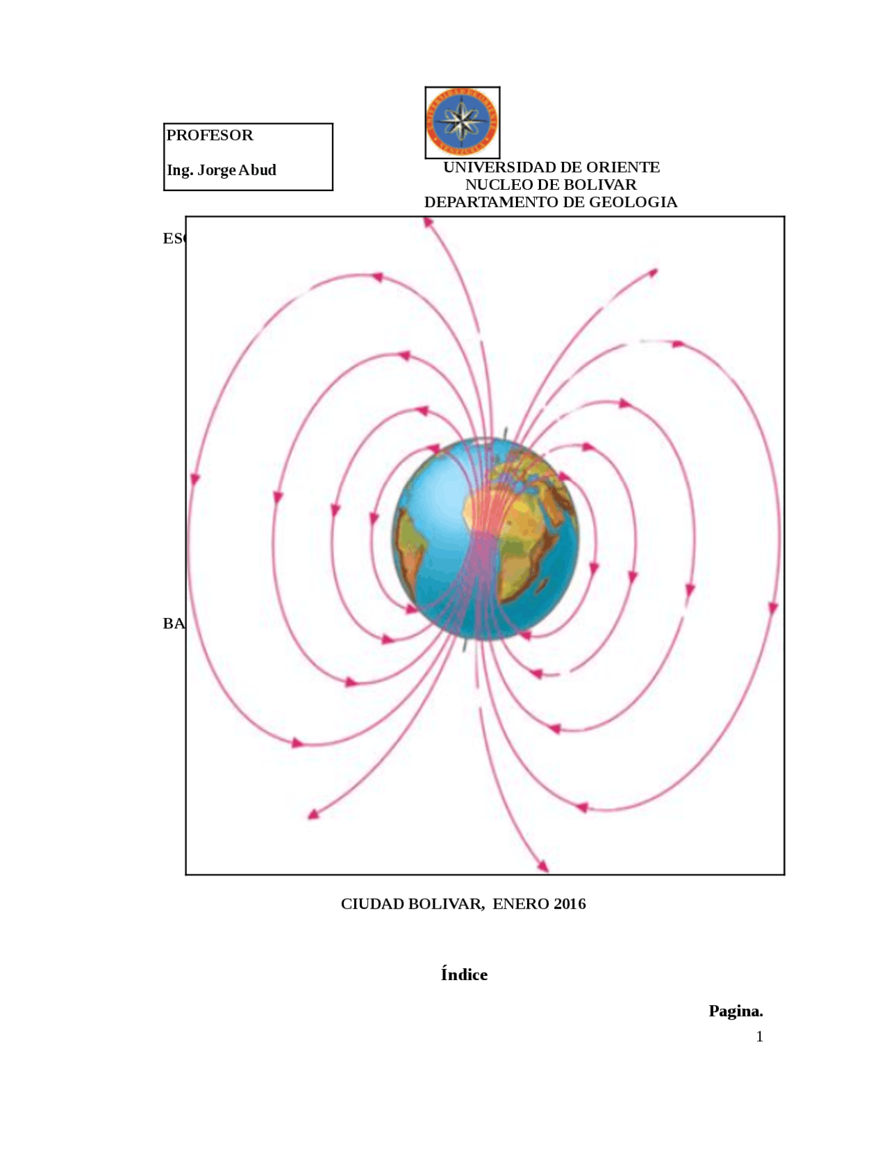 Magnetismo terrestre geofisica - Docsity