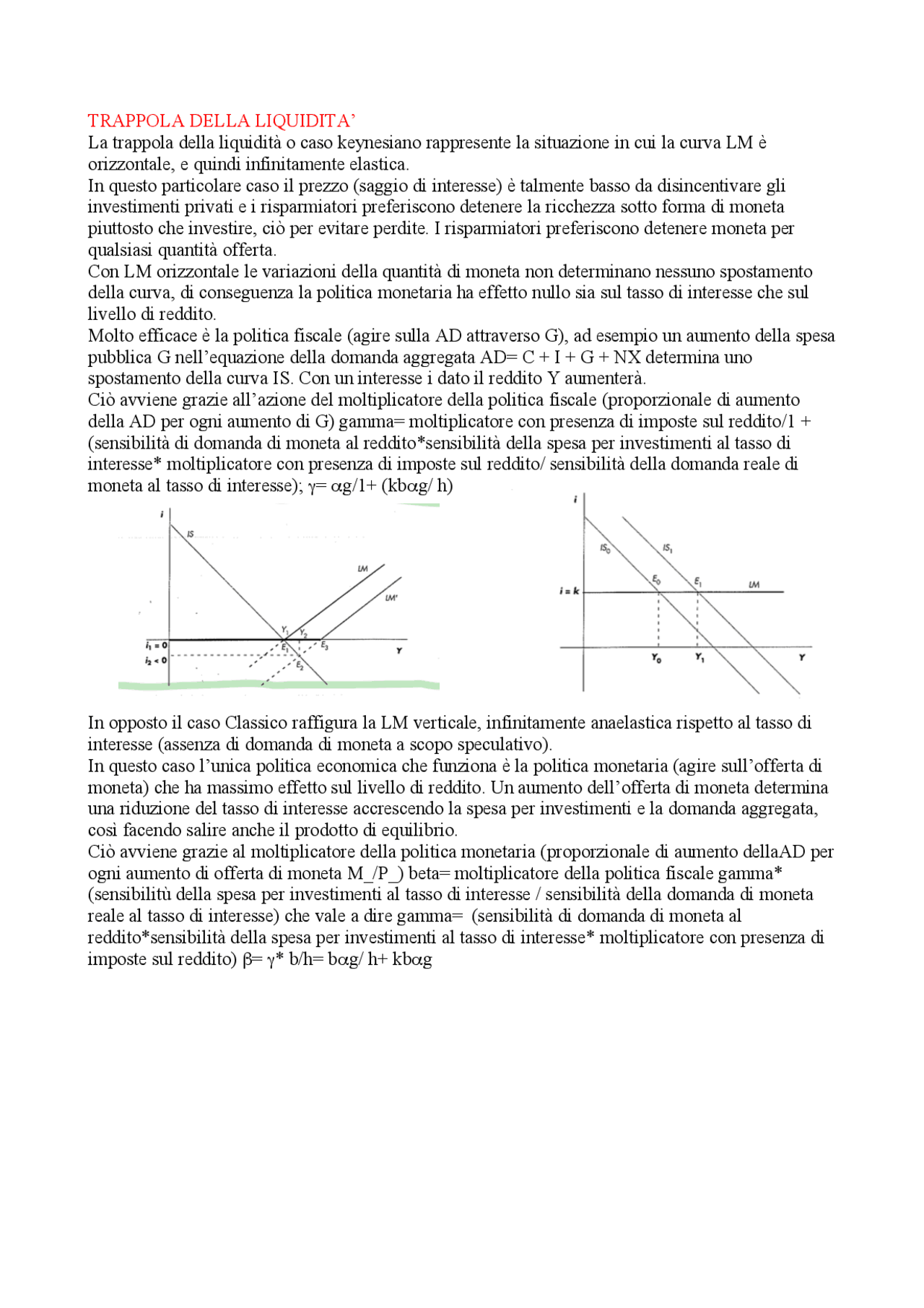 Macroeconomia Docsity