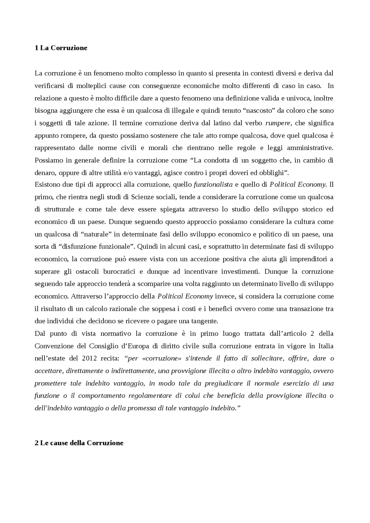 Corruzione Docsity
