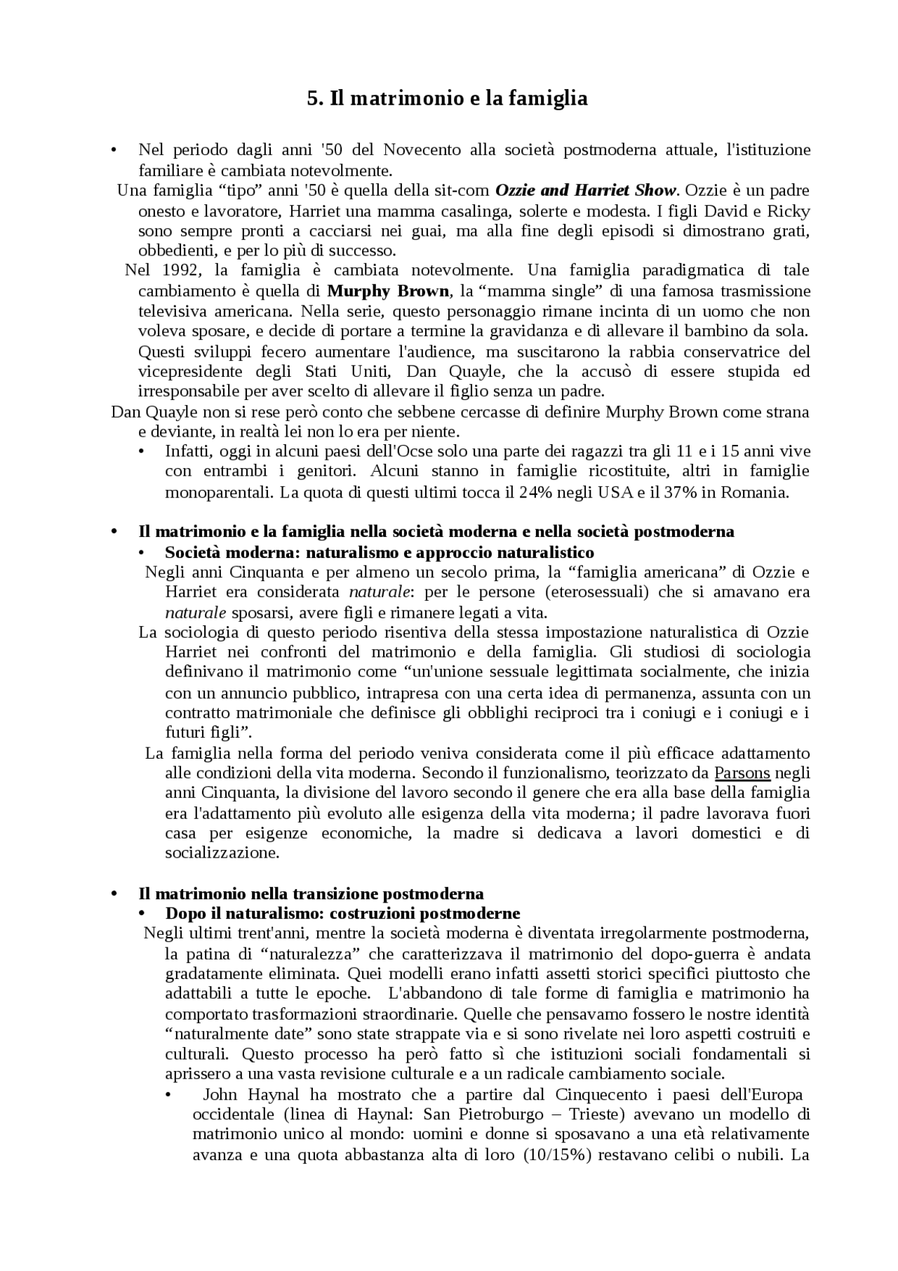 Matrimonio Docsity