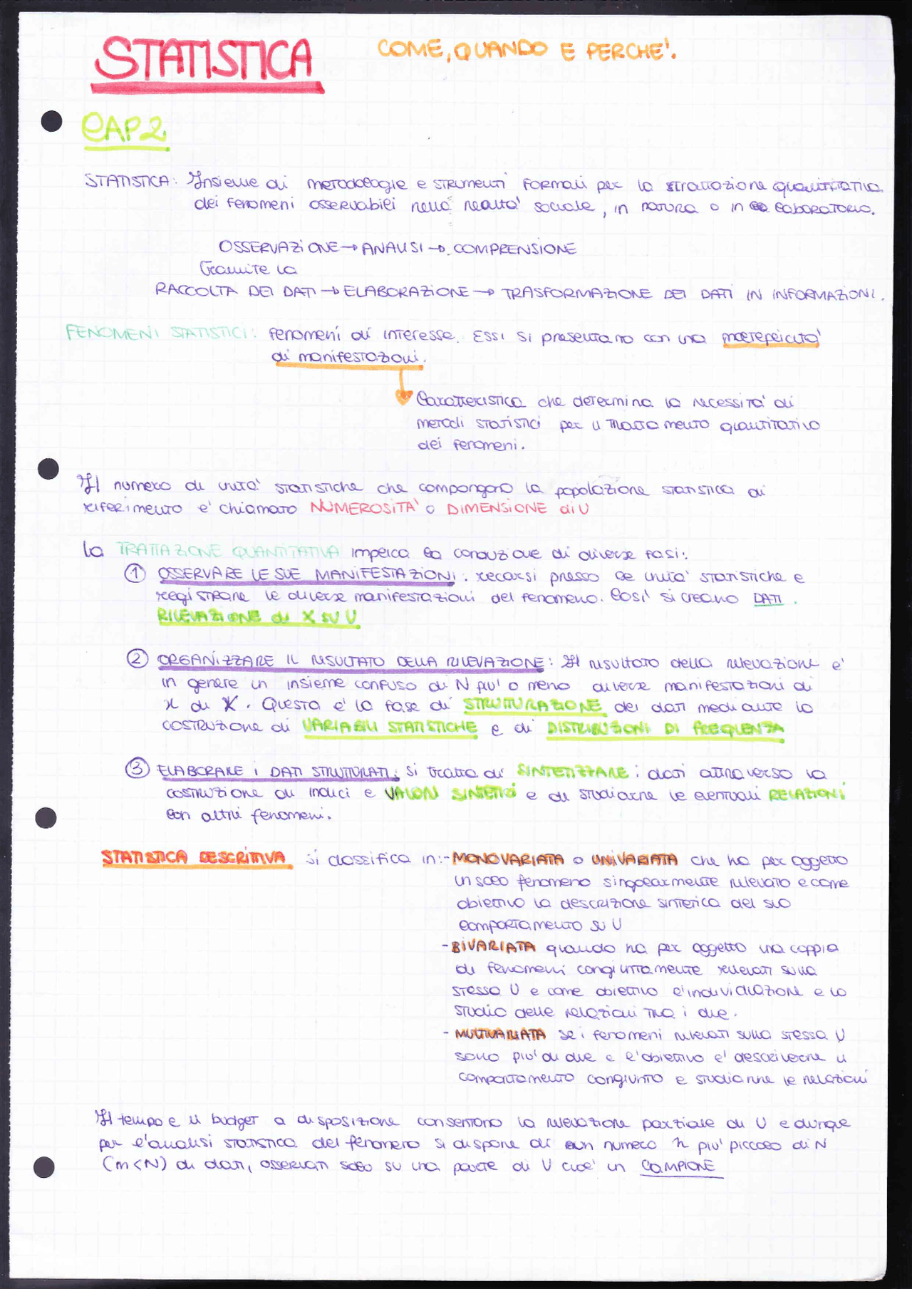 Statistica Docsity