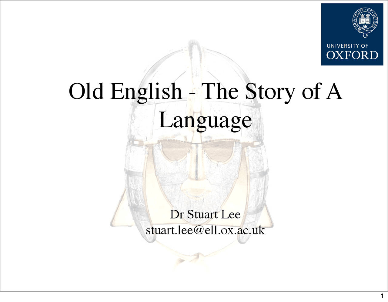 Old English Docsity