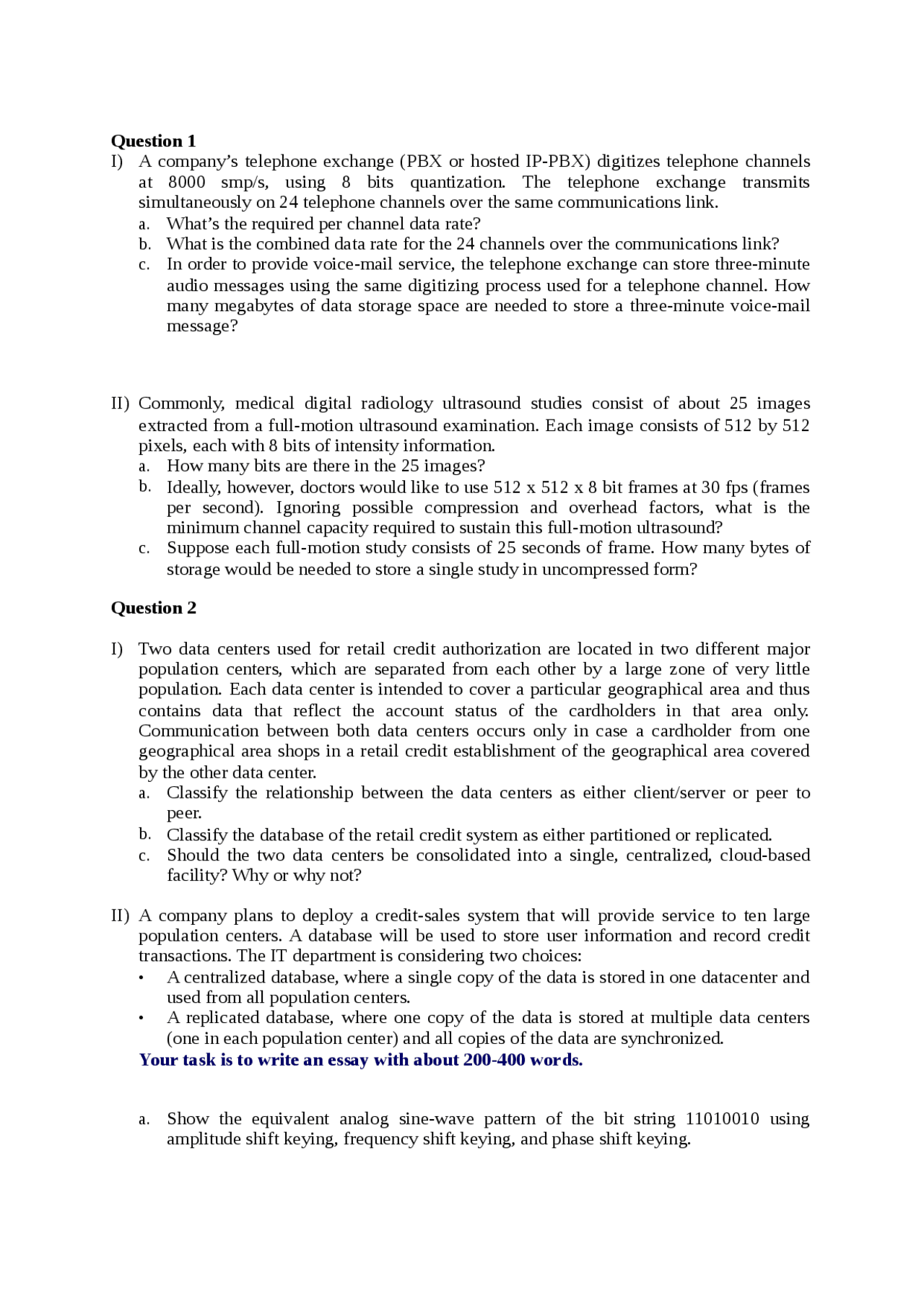 Data com | Thesis Information Technology | Docsity