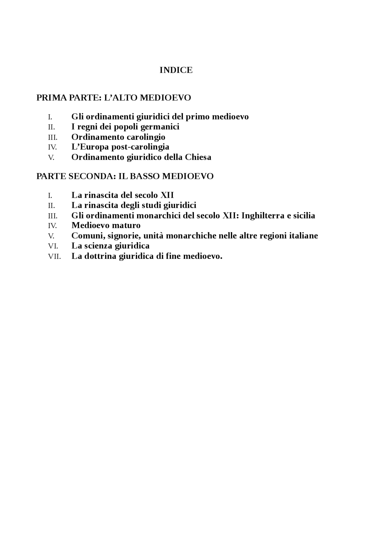 Riassunto Storia I Docsity