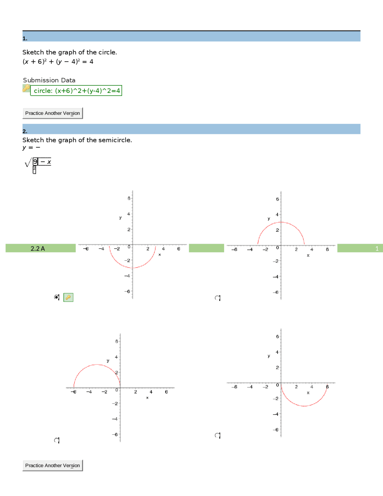 Homework 2 Solutions For Precalculus Math 1113 Docsity