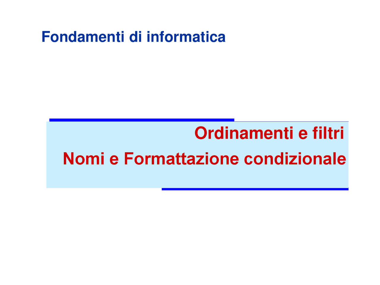Excel Parte 5 Docsity