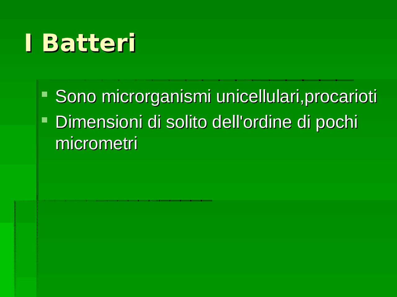 I Batteri Docsity