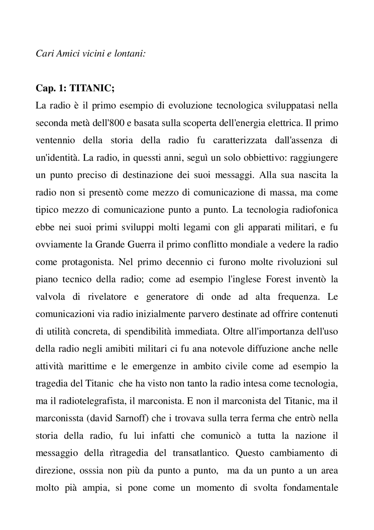 Riassunto Esame Simonelli Docsity