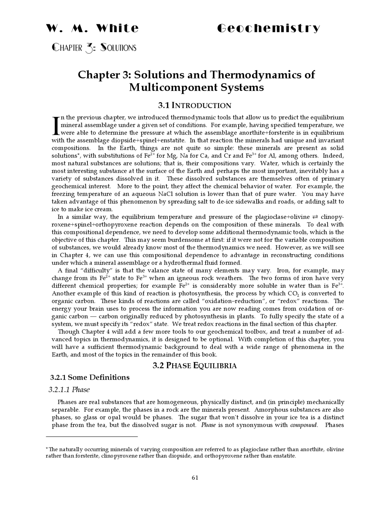 Chapter03 Introduction to Geochemistry by White - Docsity
