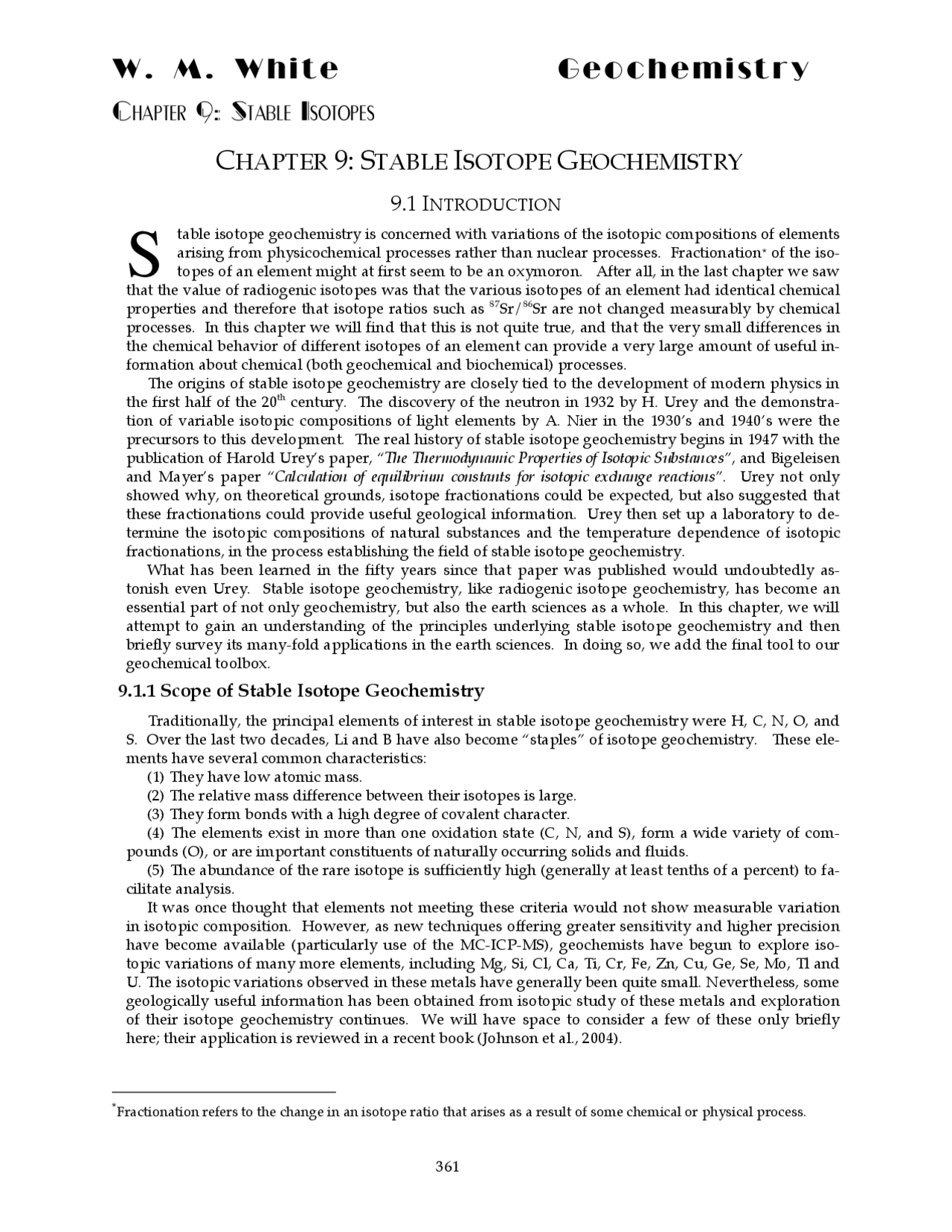 Chapter09 Introduction To Geochemistry Docsity