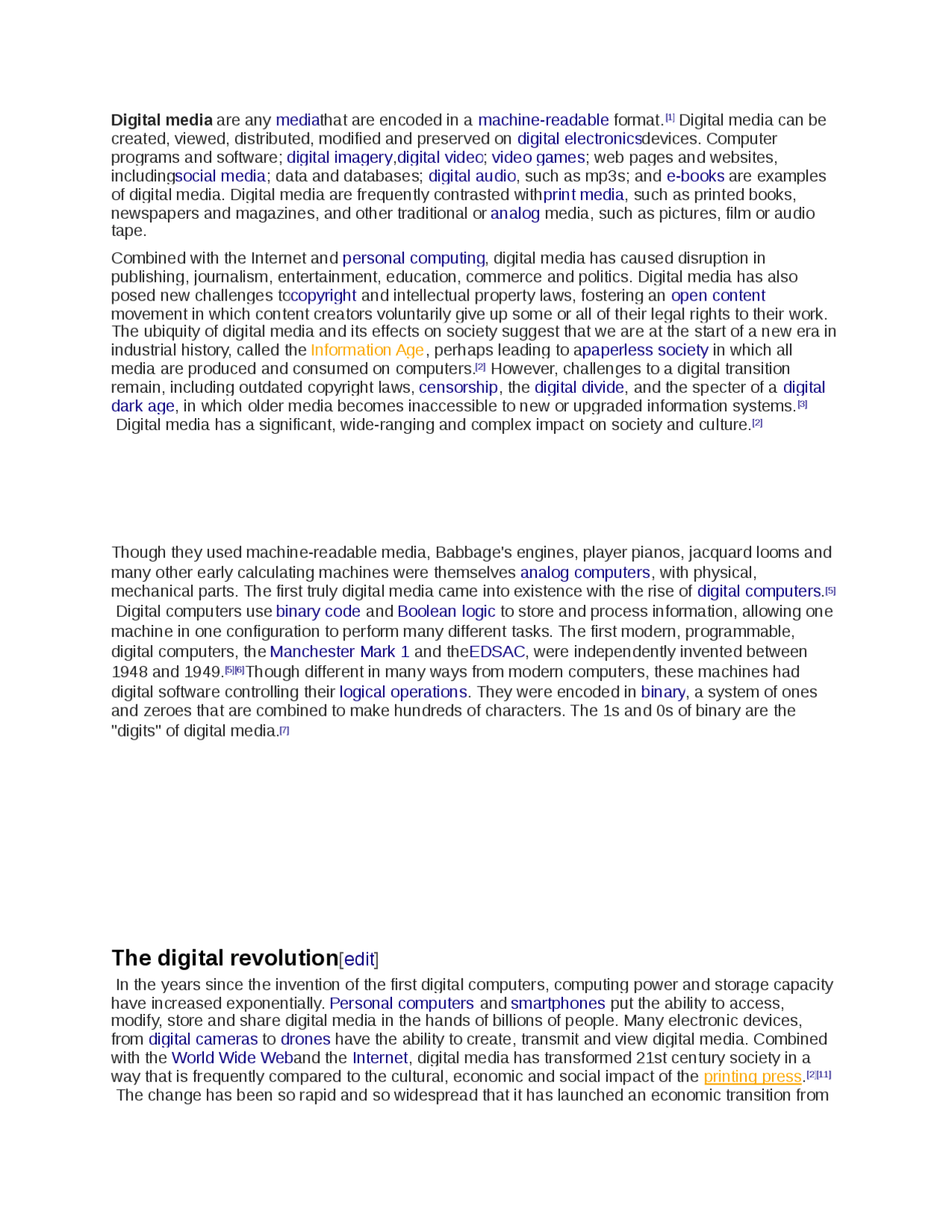 Digital Media Docsity