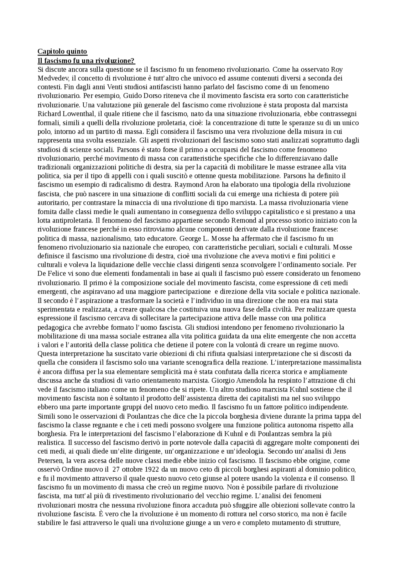Fascismo Di Emilio Gentile Docsity