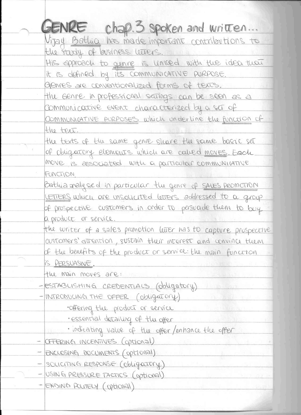 Riassunti Appunti Completi Comunicazione Professionale Inglese Docsity