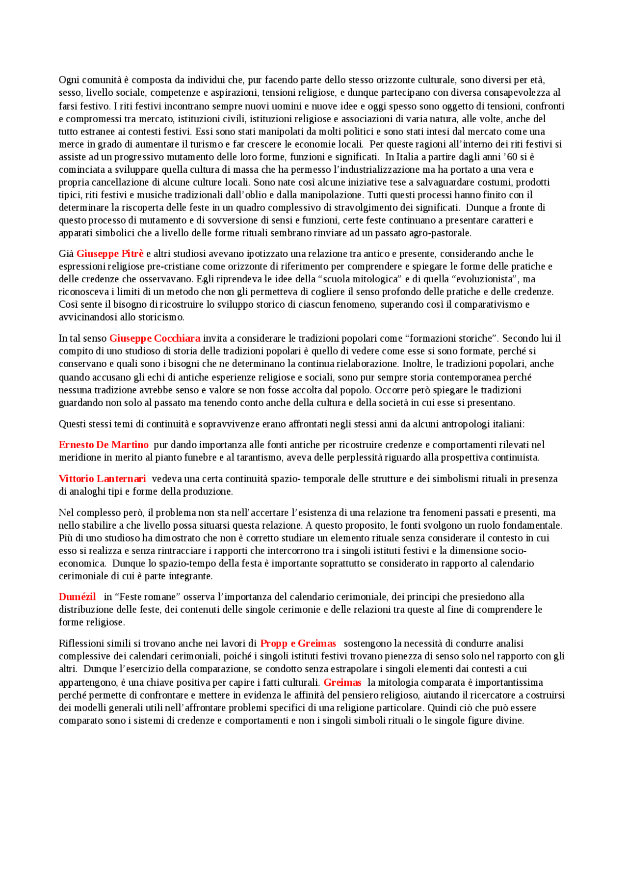 Continuità Delle Forme E Mutamento Dei Sensi Premessa Docsity