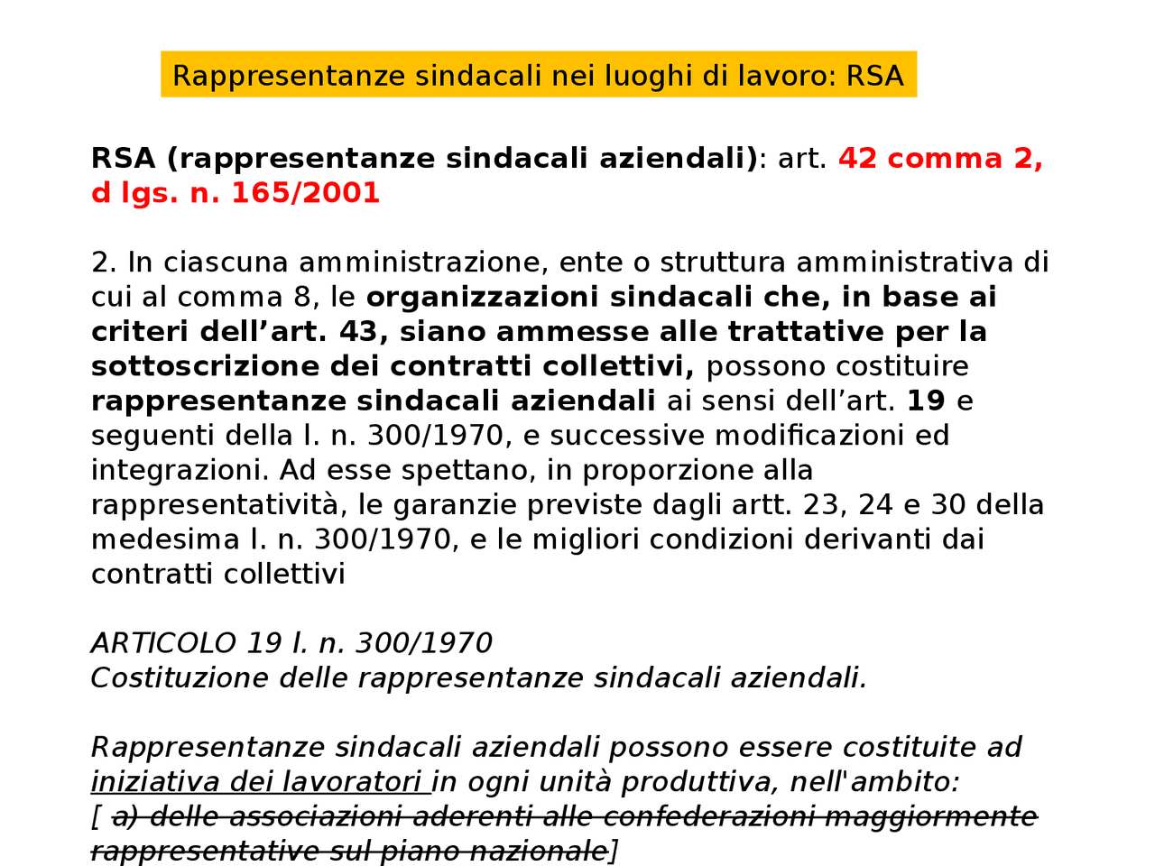 Rsa E Rsu Docsity
