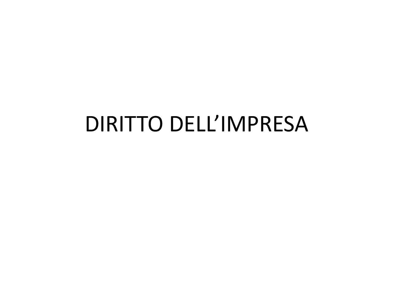 Schema Riassuntivo Del Manuale Di Diritto Commerciale 6 Edizione Docsity