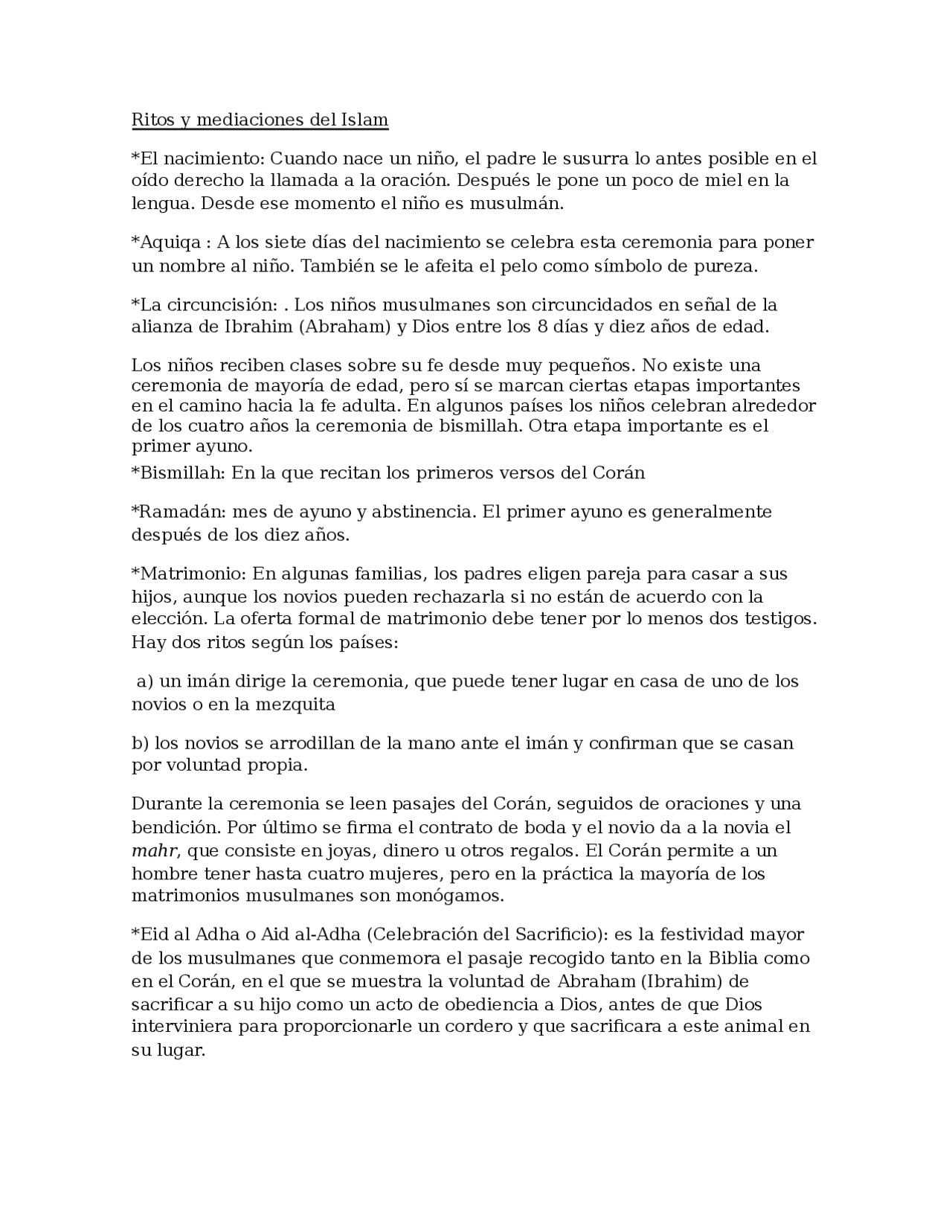 Ritos y mediaciones del islam | Guías, Proyectos, Investigaciones de ...
