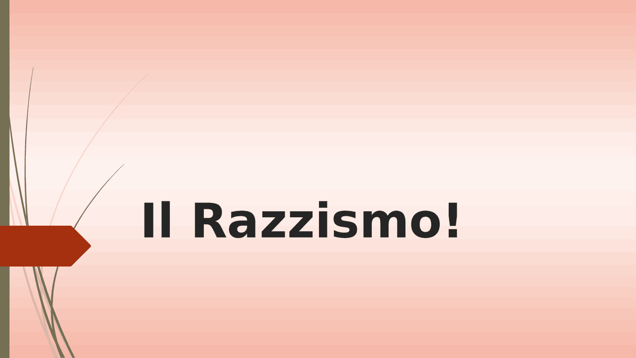 Il Razzismo Docsity